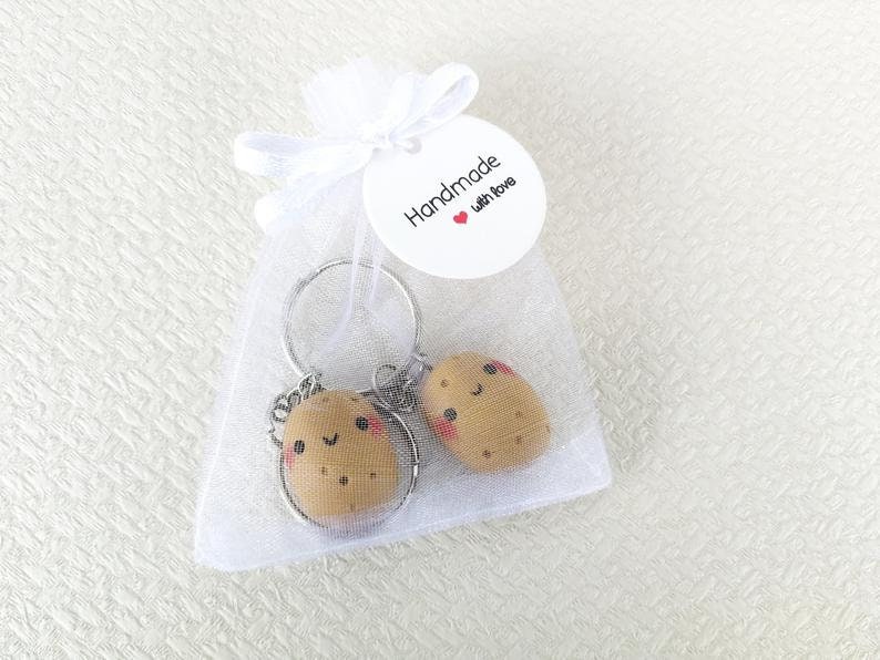 Potato Key Chains Personalized Keychain Kawaii Food Keychain - Etsy