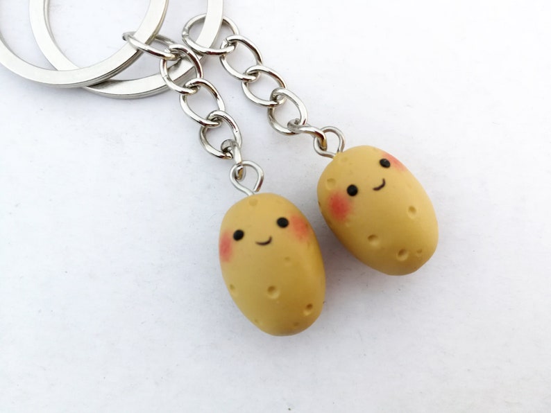 Potato Keychain Best Friend Gift Secret Santa Gift BFF - Etsy