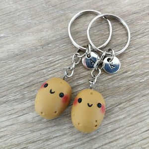 Personalized Potato Keychain Christmas Gift Kawaii Food Funny Gift for ...
