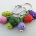 Kawaii Vegetable Keychain Radish Tomato Cucumber Onion - Etsy