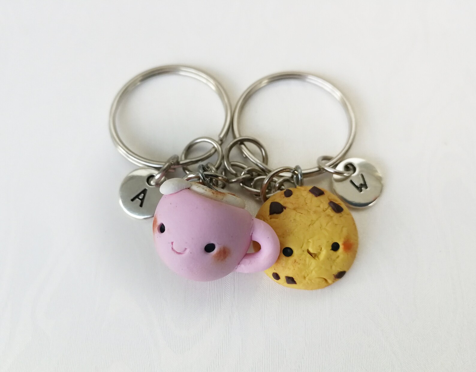 Kawaii Mini Food Keychains Best Friend Gifts Set of Two - Etsy