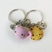Kawaii Mini Food Keychains Best Friend Gifts Set of Two Keychains ...