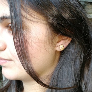 Potato Earrings Secret Santa Gift Kawaii Potato Studs Vegan Earrings ...