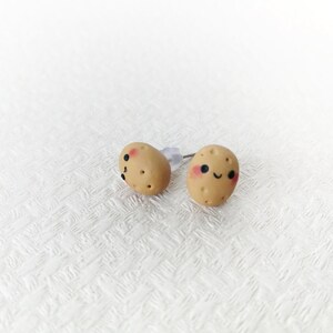 Potato Earrings Secret Santa Gift Kawaii Potato Studs Vegan Earrings ...