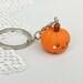 Kawaii Pumpkin Keychain Fall Key Chain Halloween Thanksgiving - Etsy