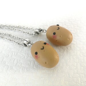 Potato Necklace Best Friend Gifts Kawaii Potato Jewelry BFF - Etsy