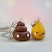 Poop and Pee Keychain BFF Gift Best Friend Keychains Kawaii Poop and ...