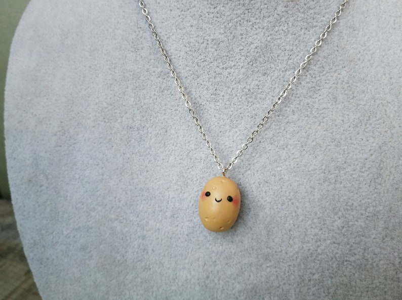 Potato Necklace Best Friend Gifts Kawaii Potato Jewelry BFF Necklace ...