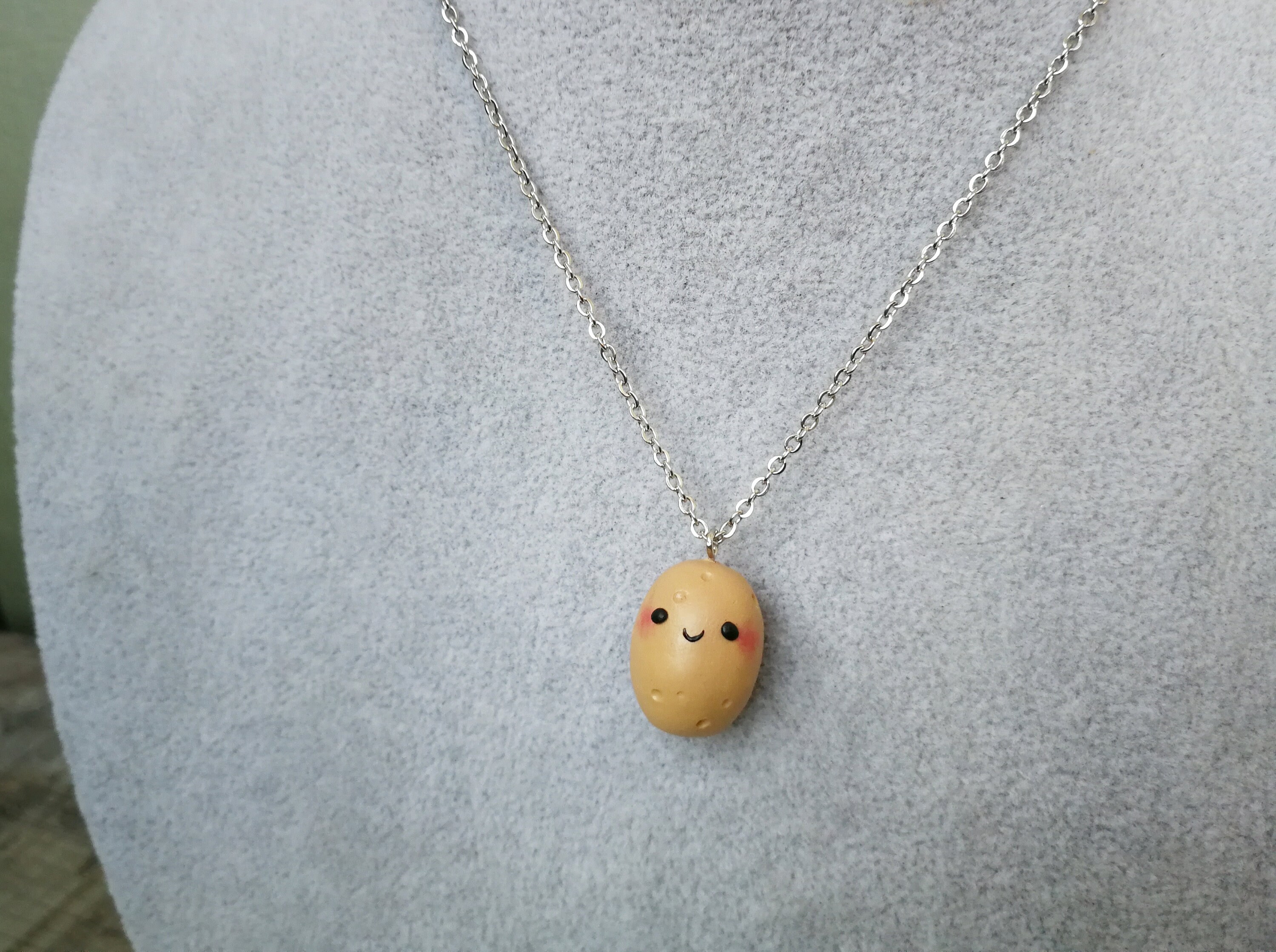 Potato Necklace Best Friend Gifts Kawaii Potato Jewelry BFF Necklace ...