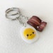 Bacon and Egg Keychain Best Friend Gift BFF Keychains Kawaii Food ...