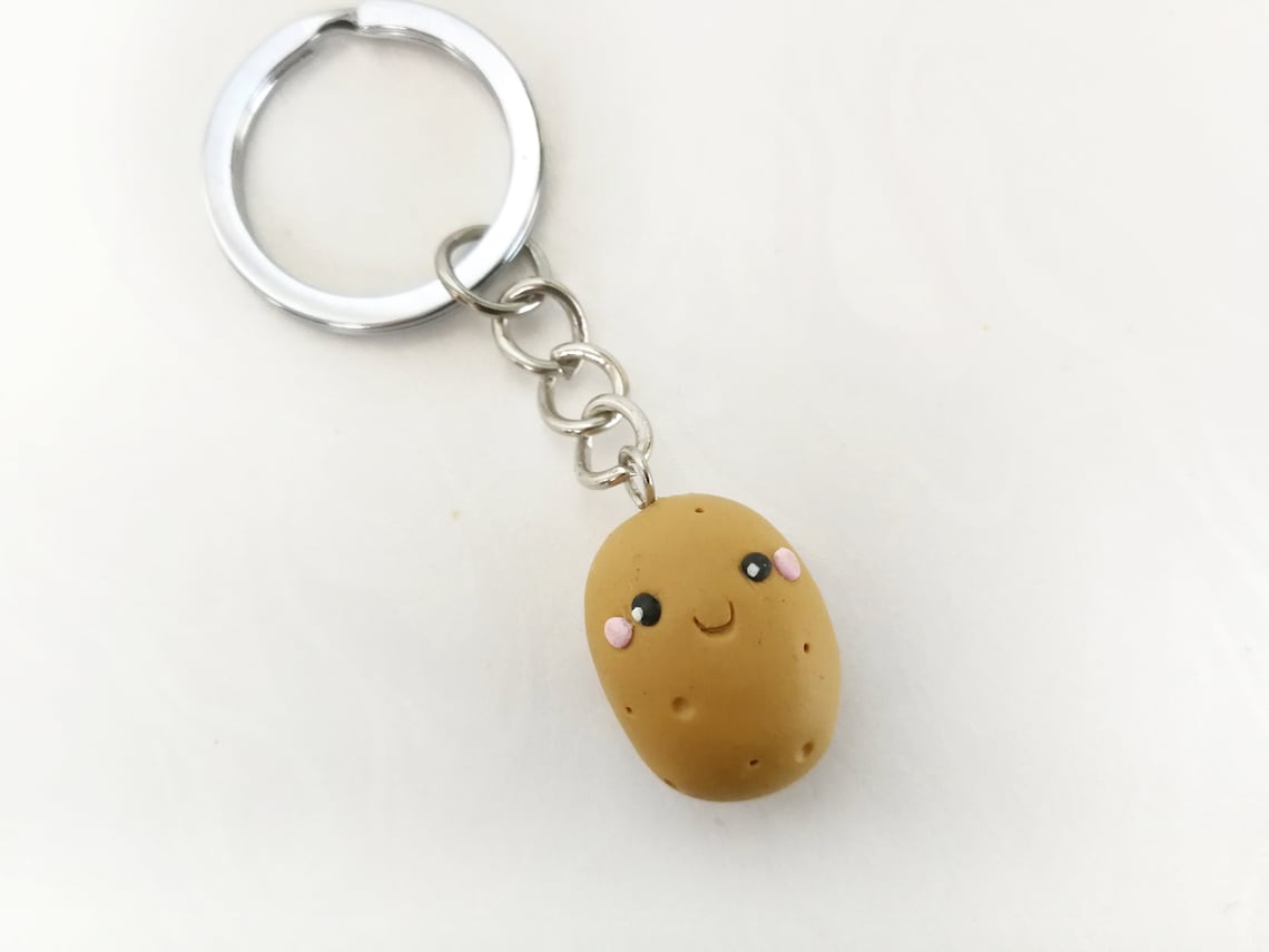 Best Friend Gift Potato Keychain Secret Santa Gift Funny Gift - Etsy