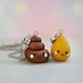 Poop and Pee Keychain BFF Gift Best Friend Keychains Kawaii Poop and ...
