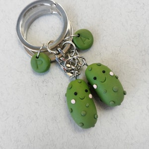 Pickles Keychain Valentines Gift for Couple Cute Pickles Gift - Etsy