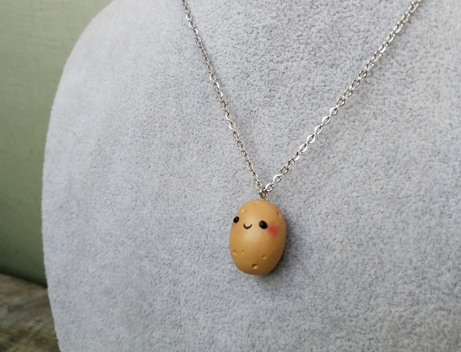 Potato Necklace Best Friend Gifts Kawaii Potato Jewelry BFF Necklace ...