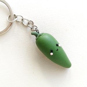 Kawaii Vegetable Keychain Radish Tomato Cucumber Onion Broccoli ...