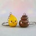 Poop and Pee Keychain BFF Gift Best Friend Keychains Kawaii Poop and ...