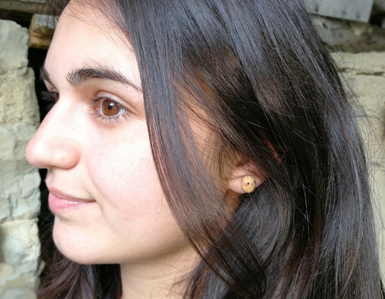 Potato Earrings Secret Santa Gift Kawaii Potato Studs Vegan Earrings ...