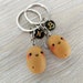 Potato Key Chains Personalized Keychain Kawaii Food Keychain - Etsy