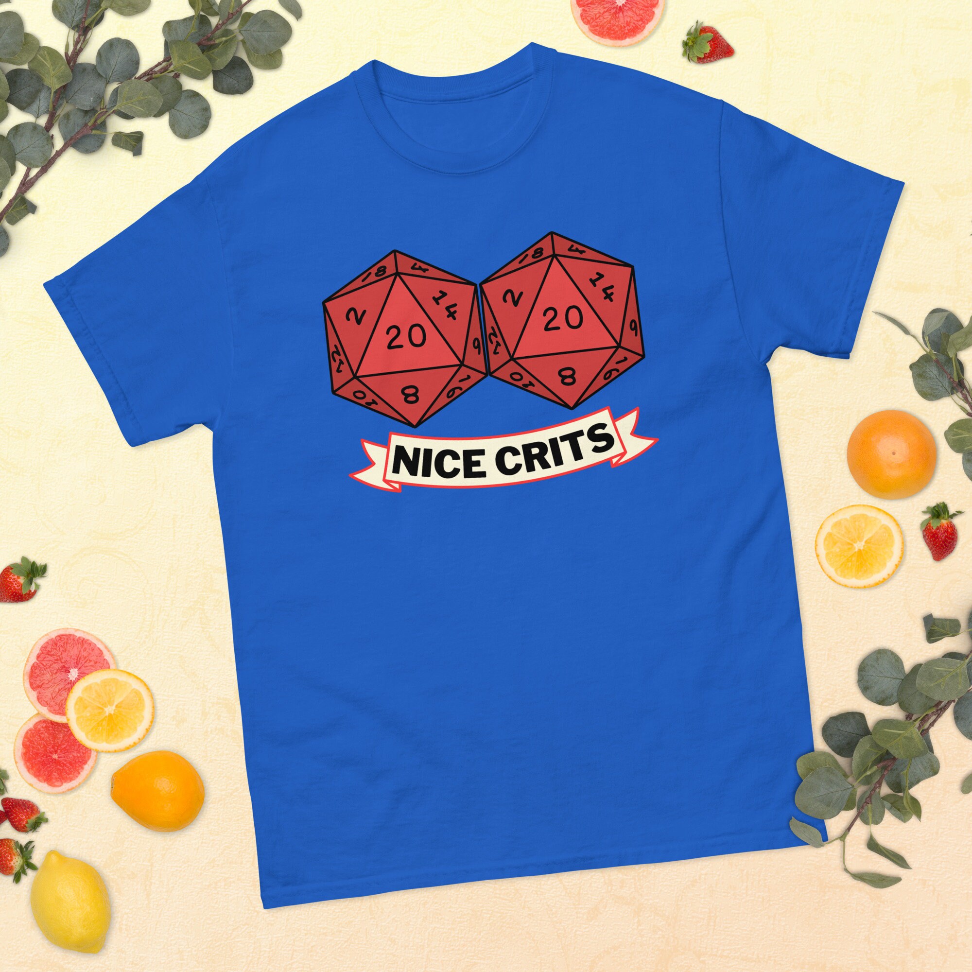 Nice Crits T-shirt - D&D Tee for Roleplaying Enthusiasts and Gamers - Etsy