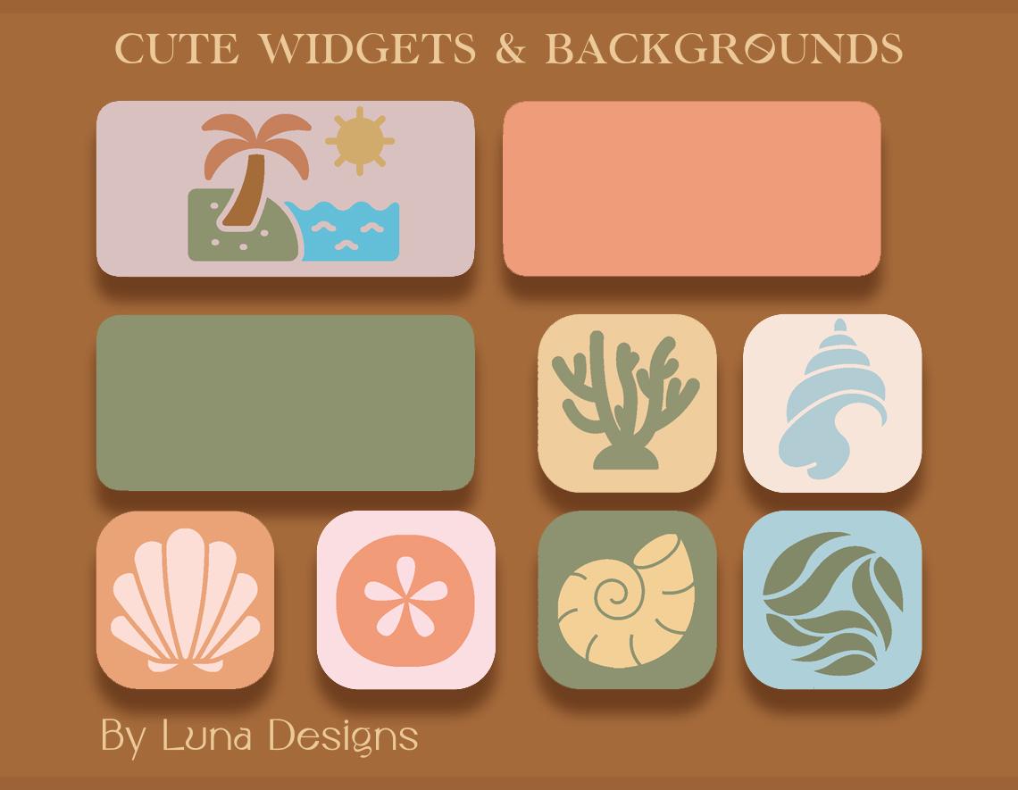 200 + Beachy Theme App Icons | JPEG Icons | Screen Icons | Summer App ...