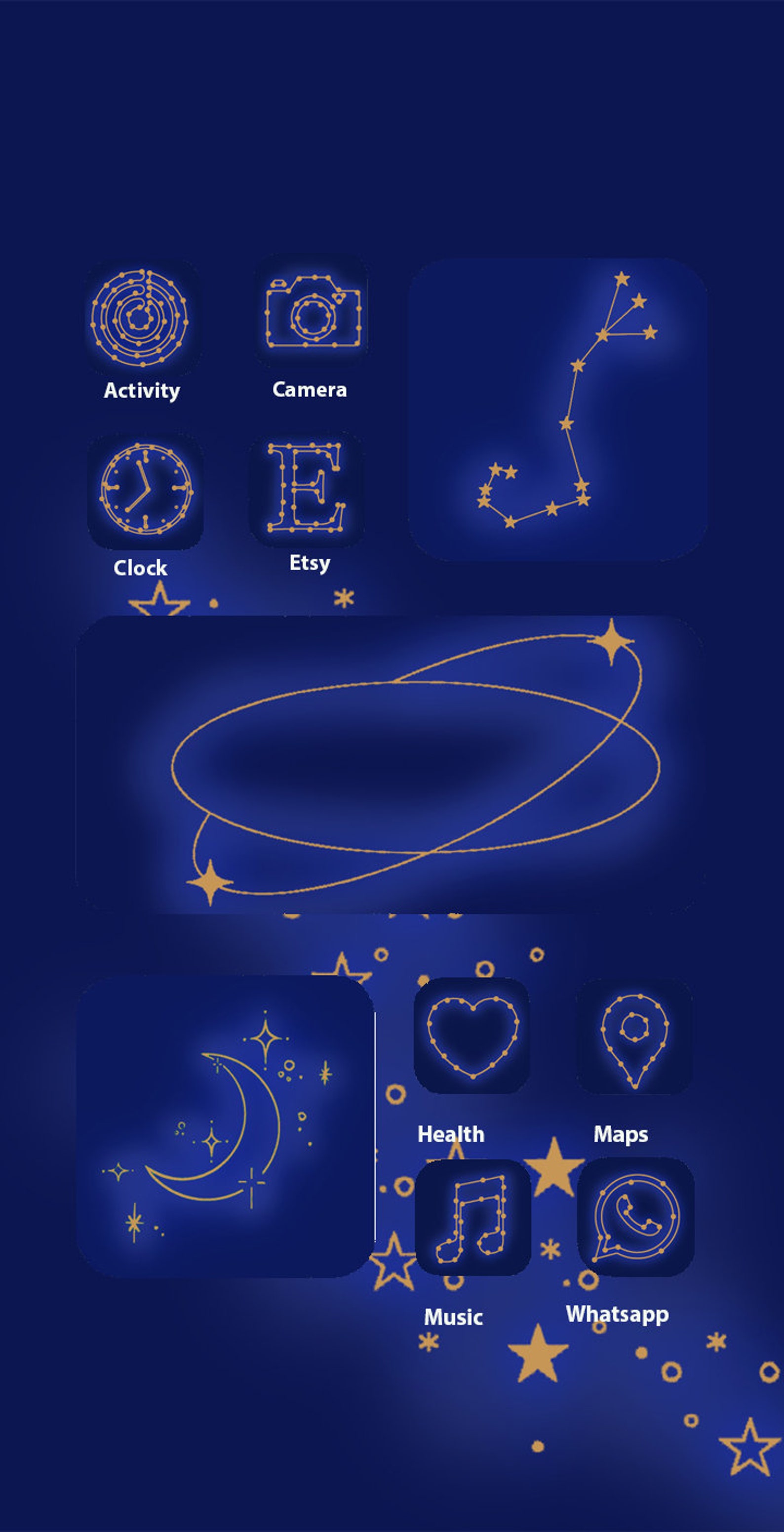 Constellation Zodiac Theme Icon Pack | 100+ Icons | Wallpapers ...