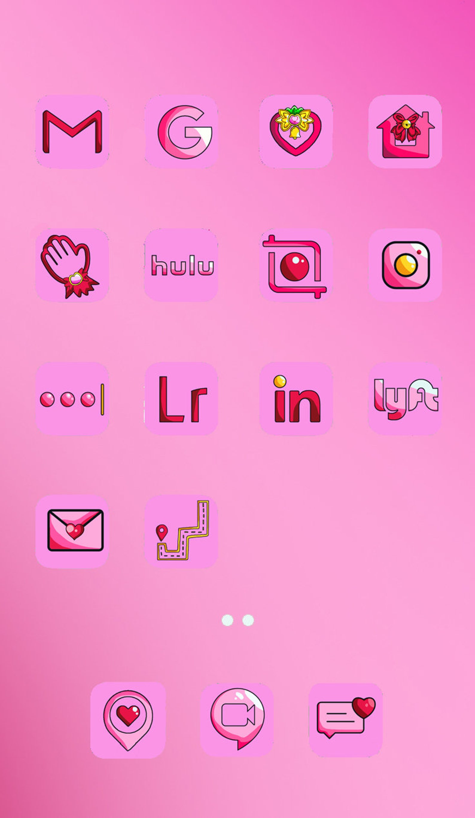 100 Anime Pink Ichigo Ios App Icons | JPEG Icons | Screen Icons - Etsy