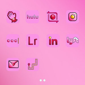 100 Anime Pink Ichigo Ios App Icons | JPEG Icons | Screen Icons - Etsy