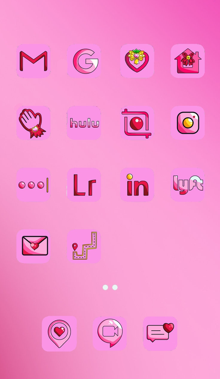 100 Anime Pink Ichigo Ios App Icons JPEG Icons Screen - Etsy