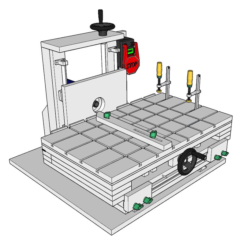 Horizontal Slot Mortiser Plans - Etsy