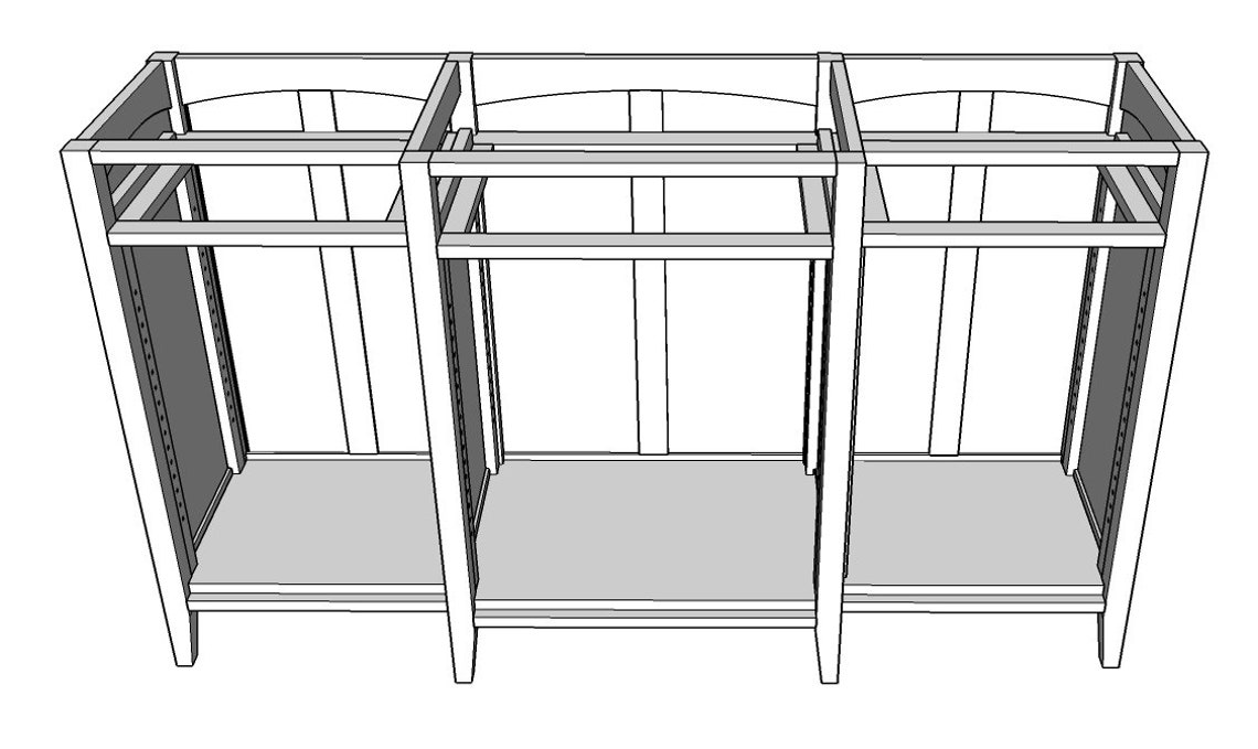 Buffet Cabinet Plans - Etsy