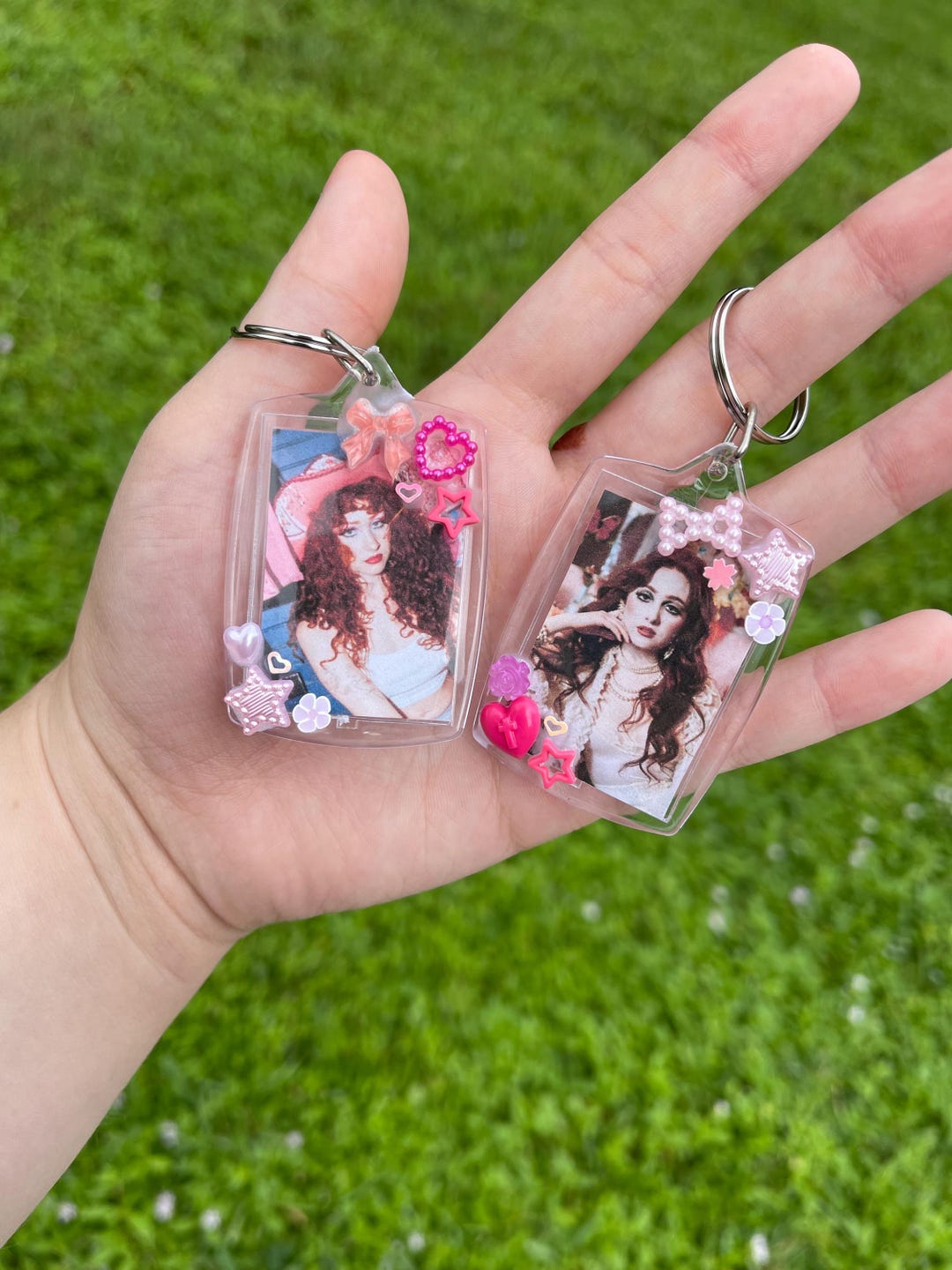 Chappell Roan 2pc Decorated Photo Keychains - Etsy