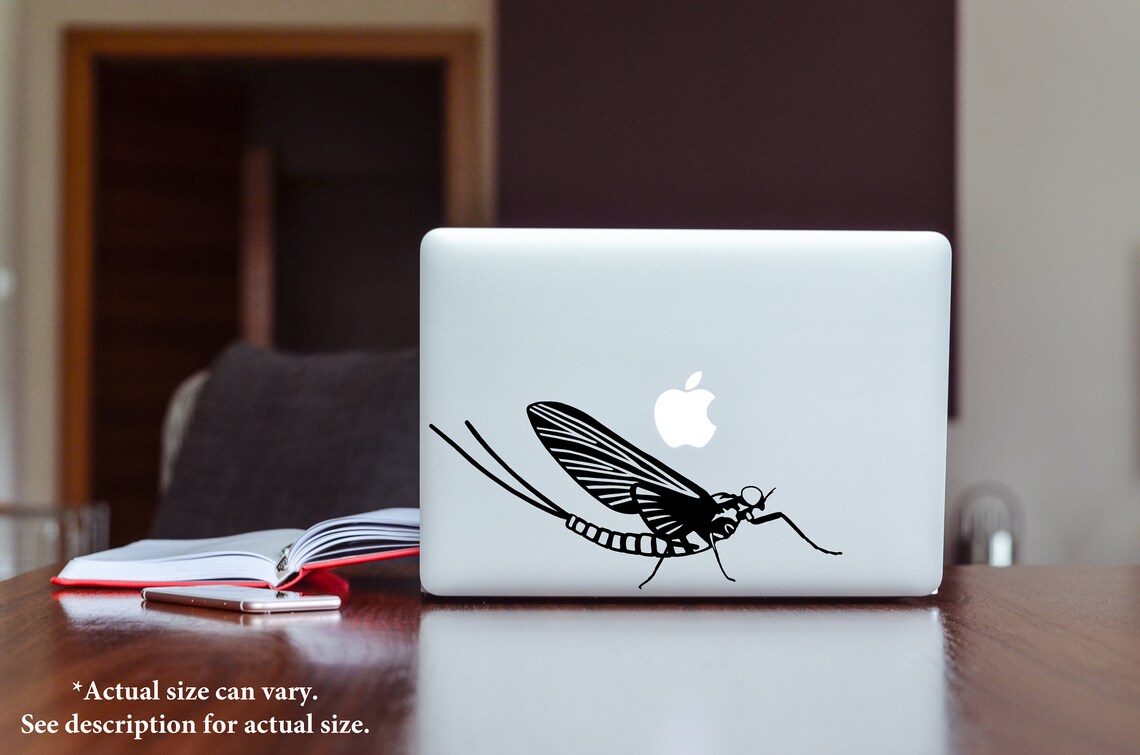 Mayfly Vinyl Decal sticker - Etsy