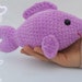 Amigurumi Fish Pattern, Crochet Velvet Fish - Etsy