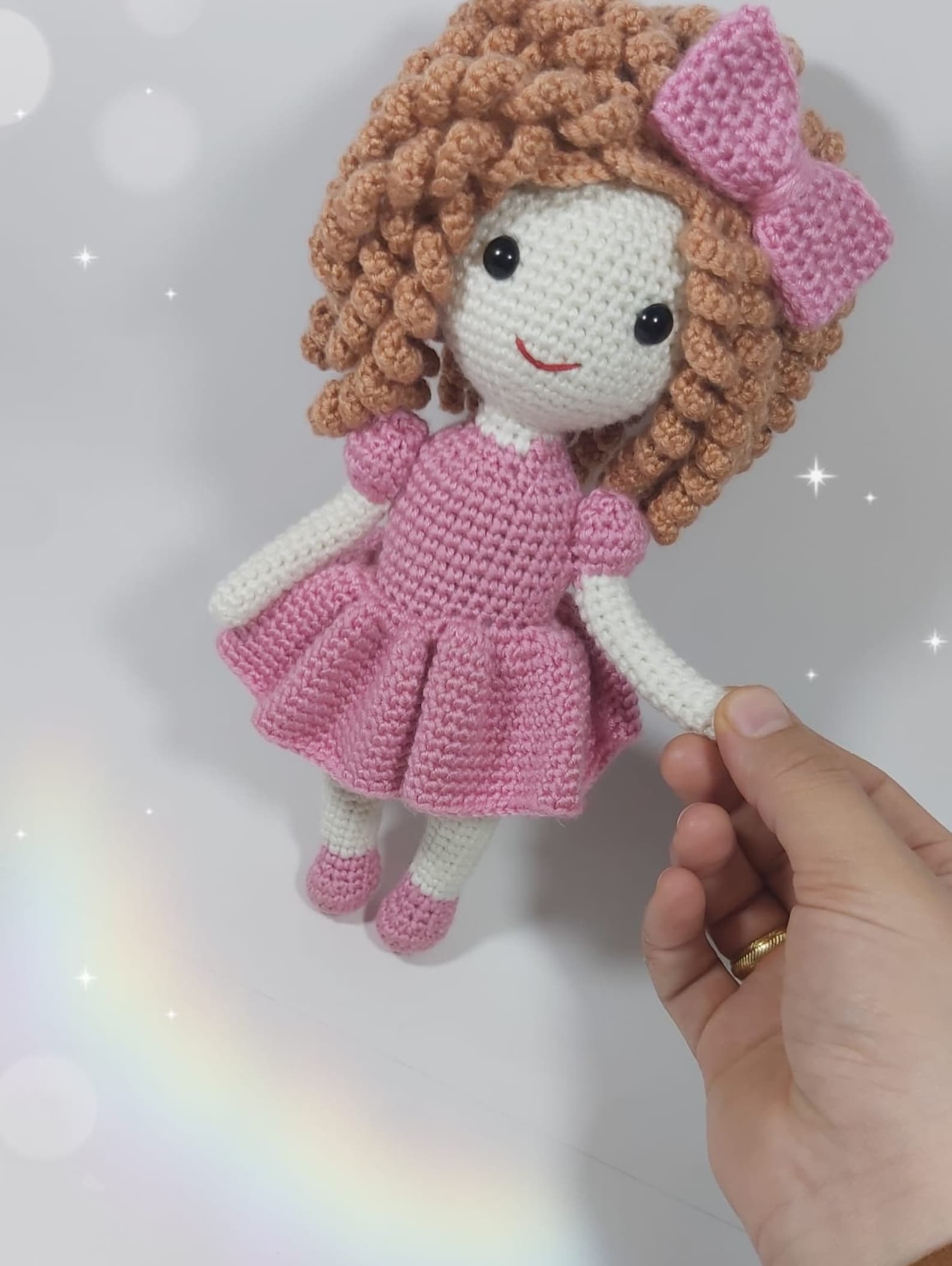 Crochet Curly Doll Pattern Amigurumi Curly Doll - Etsy