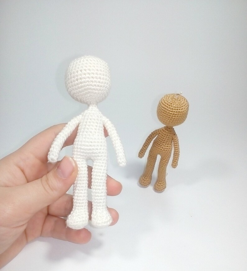 Amigurumi Doll Body Pattern Crochet Mini Amigurumi Doll | Etsy