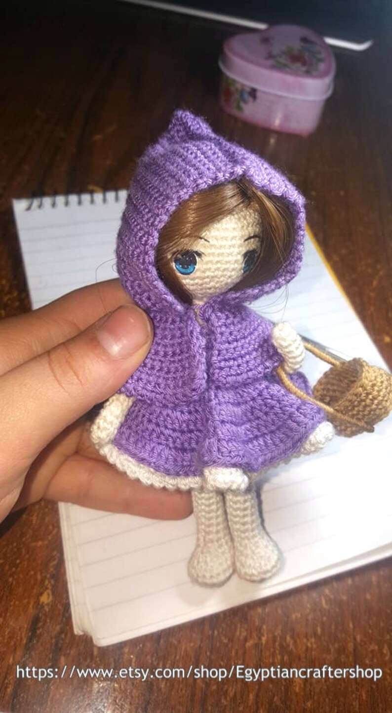 Amigurumi Doll Body Pattern Crochet Mini Amigurumi Doll | Etsy