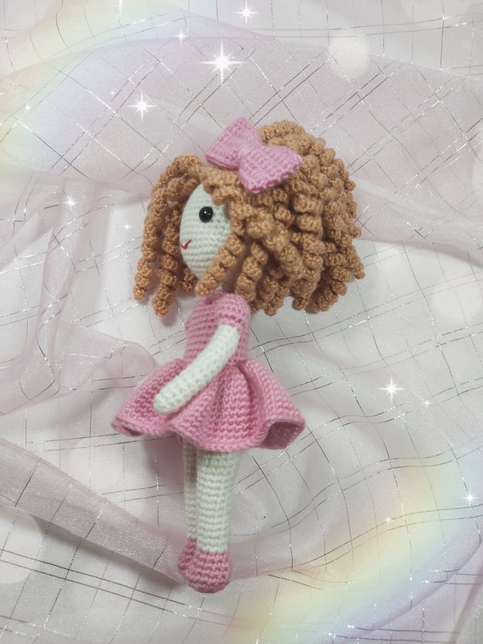 Crochet Curly Doll Pattern Amigurumi Curly Doll - Etsy