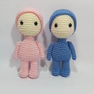 Little Crochet Baby Doll Pattern, Mini Doll Pattern, Amigurumi Boy ...
