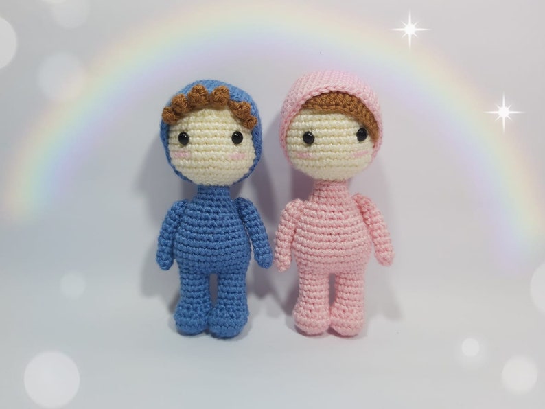Little Crochet Baby Doll Pattern Mini Doll Pattern Amigurumi - Etsy