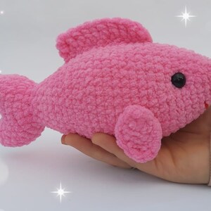 Amigurumi Fish Pattern, Crochet Velvet Fish - Etsy