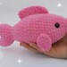Amigurumi Fish Pattern, Crochet Velvet Fish - Etsy