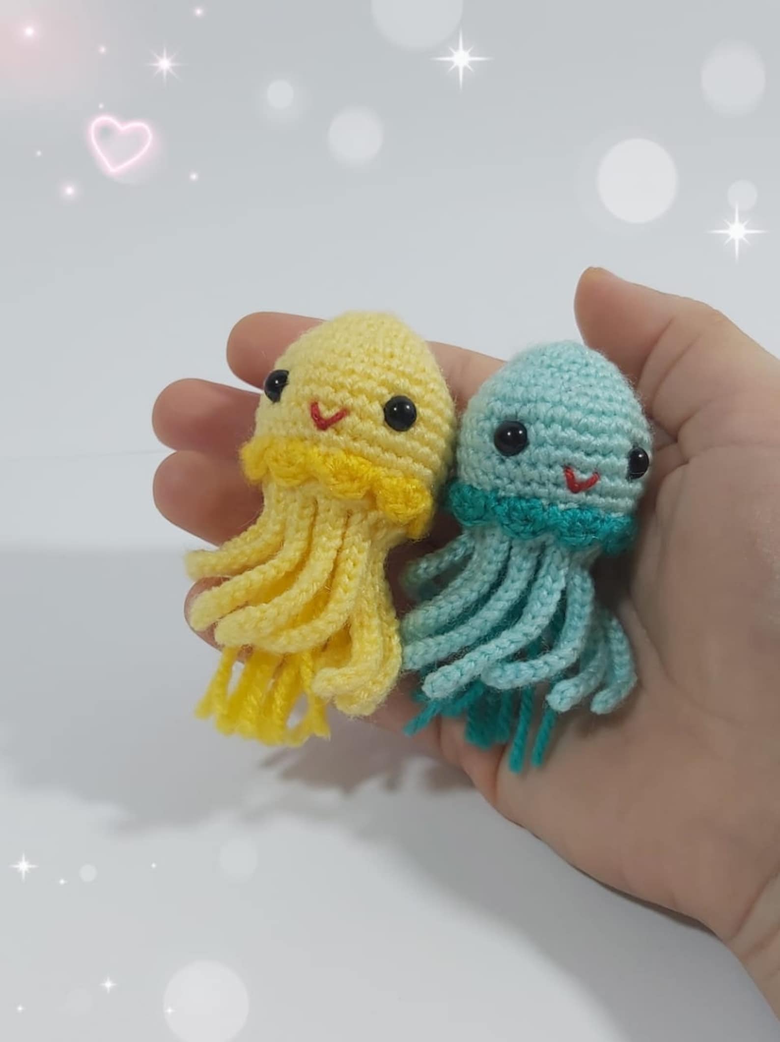 Amigurumi Jellyfish Pattern Crochet Jellyfish - Etsy