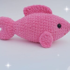 Amigurumi Fish Pattern, Crochet Velvet Fish - Etsy