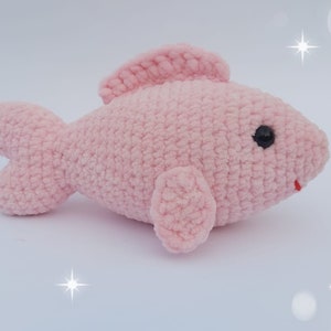 Amigurumi Fish Pattern, Crochet Velvet Fish - Etsy