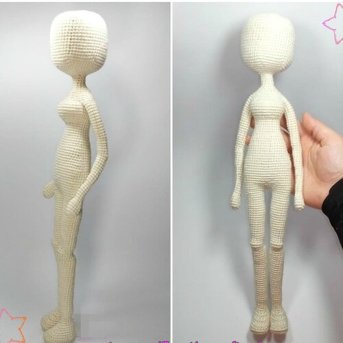 Amigurumi Curvy Doll Body Pattern 16 Inches Crochet Doll - Etsy