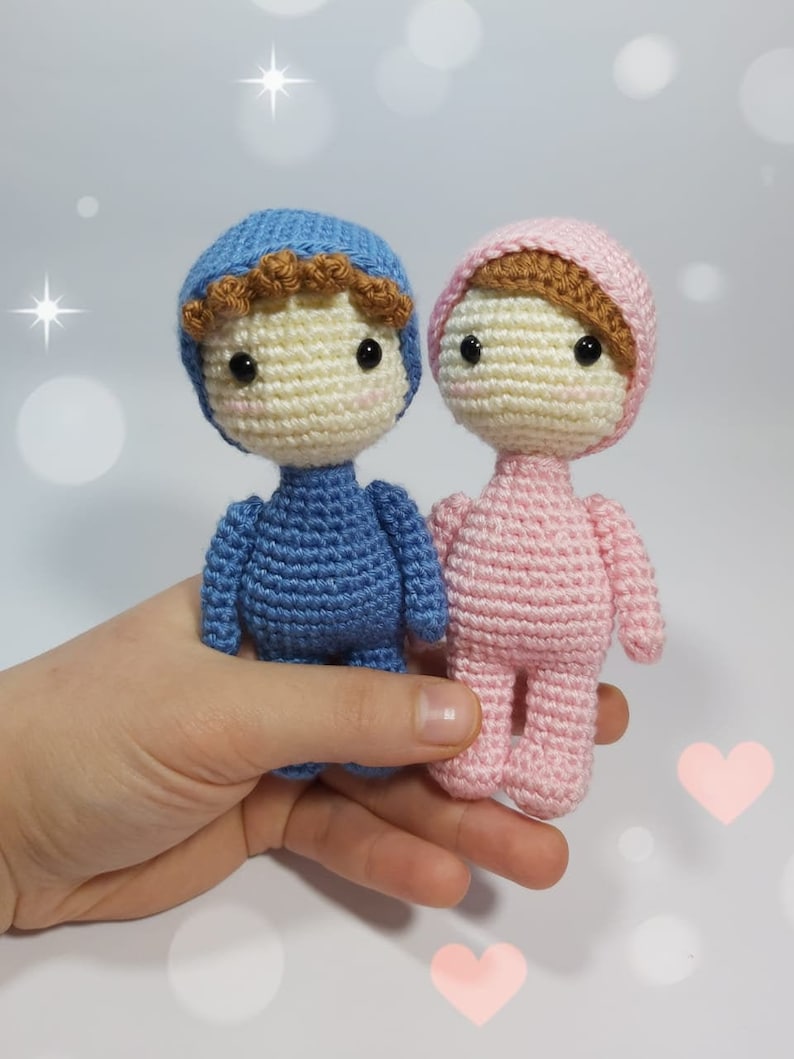 Little Crochet Baby Doll Pattern Mini Doll Pattern Amigurumi - Etsy
