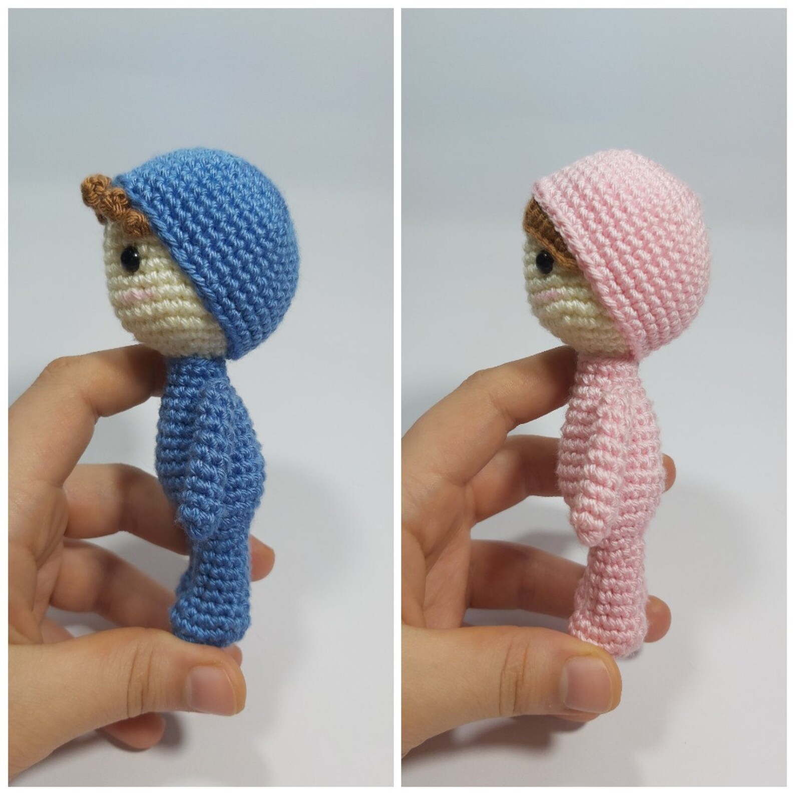 Little Crochet Baby Doll Pattern Mini Doll Pattern Amigurumi - Etsy