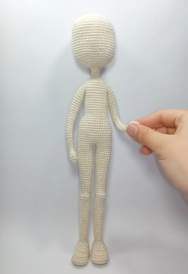 Crochet Basic Doll Body Pattern Amigurumi Doll Body Pattern | Etsy