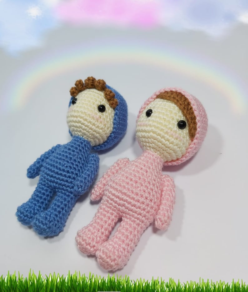 Little Crochet Baby Doll Pattern Mini Doll Pattern Amigurumi - Etsy
