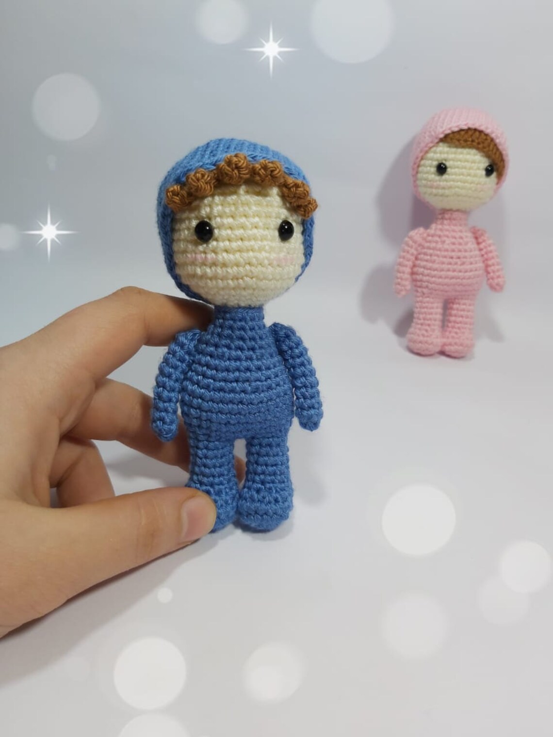 Little Crochet Baby Doll Pattern Mini Doll Pattern Amigurumi - Etsy
